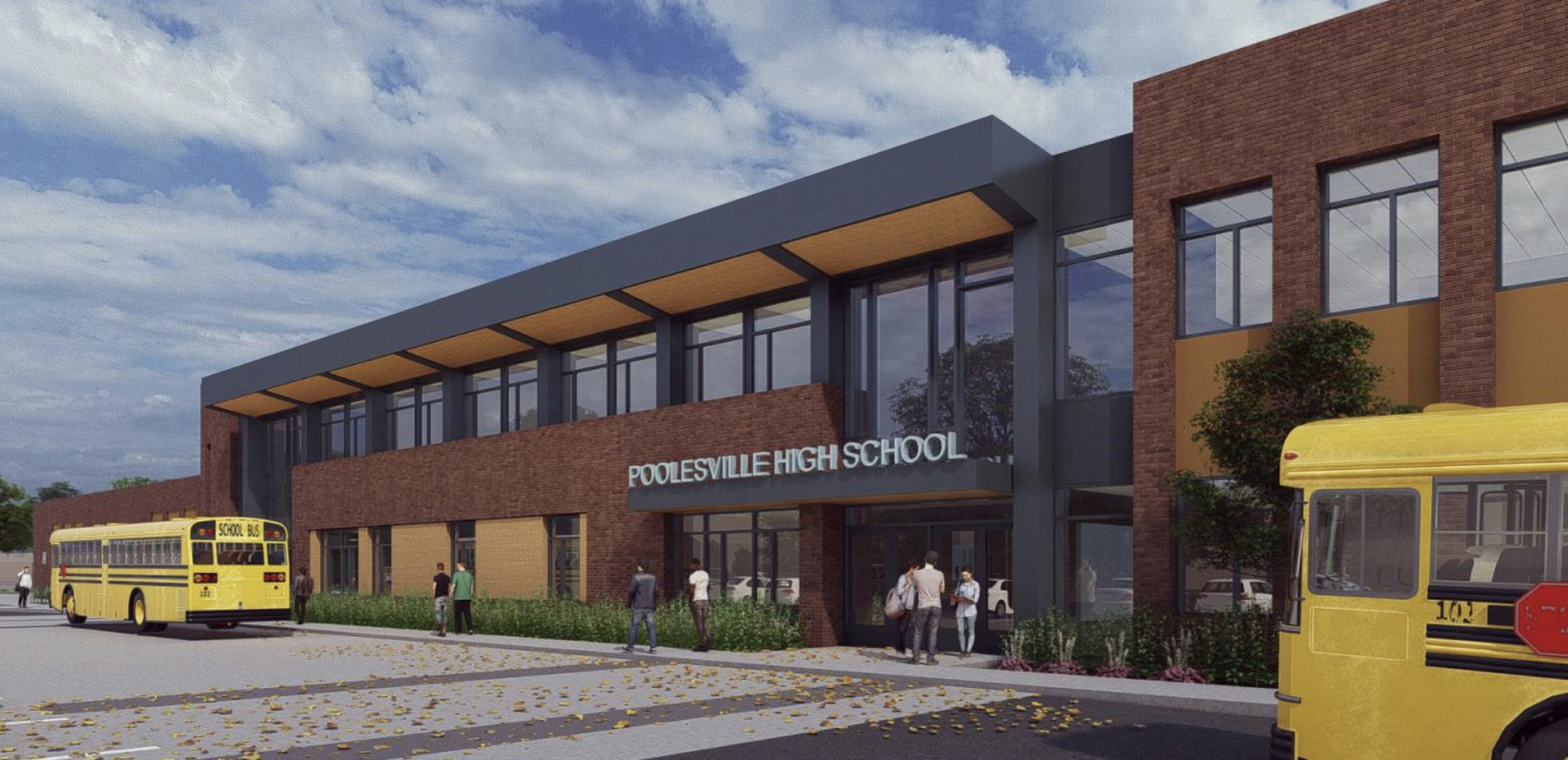 Poolesville: Renderings of Proposed Upgrades for Poolesville High ...