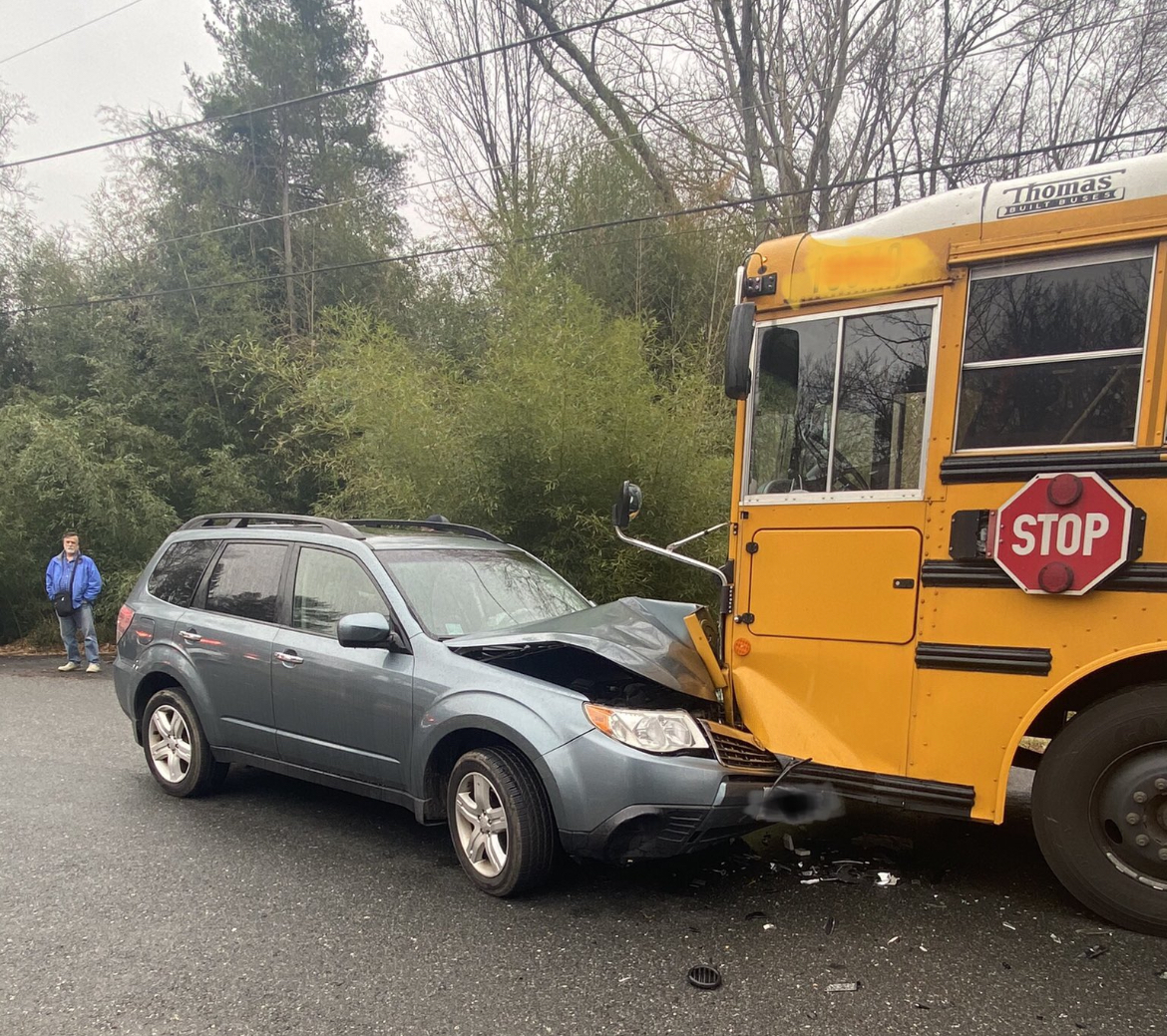 MCFRS Respond to Collision Involving School Bus; No Injuries Reported ...
