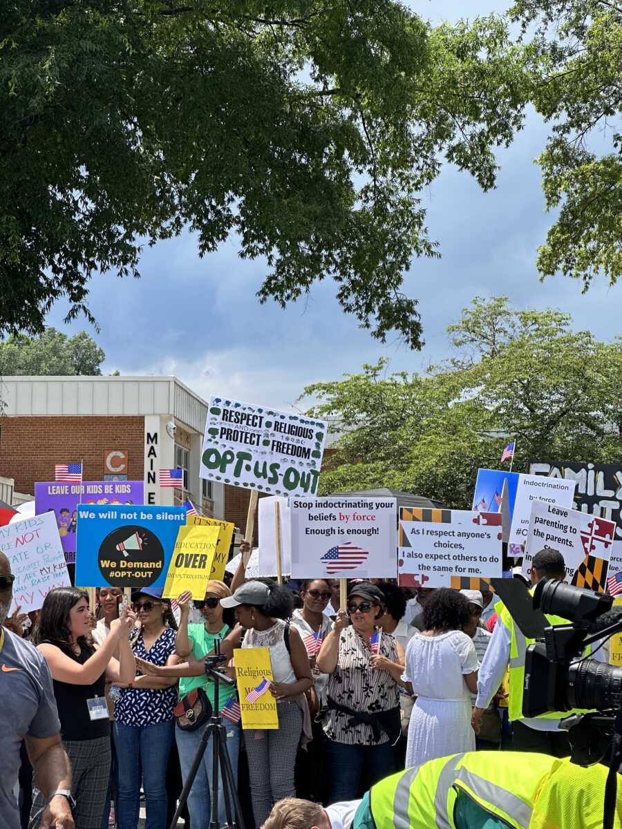 Large Crowds Protest Ahead of Today’s Board of Education Meeting - The ...