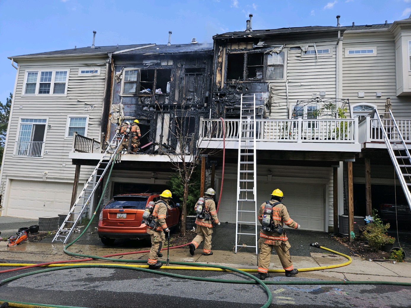 MCFRS Respond to House Fire Sunday Afternoon; 2nd Alarm Declared Due to ...