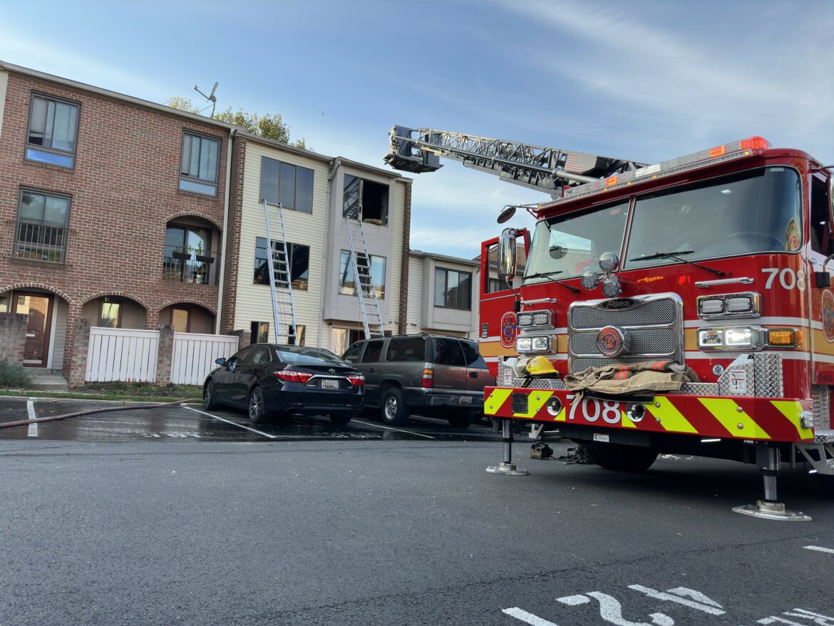MCFRS Respond to House Fire in Montgomery Village Thursday Evening ...