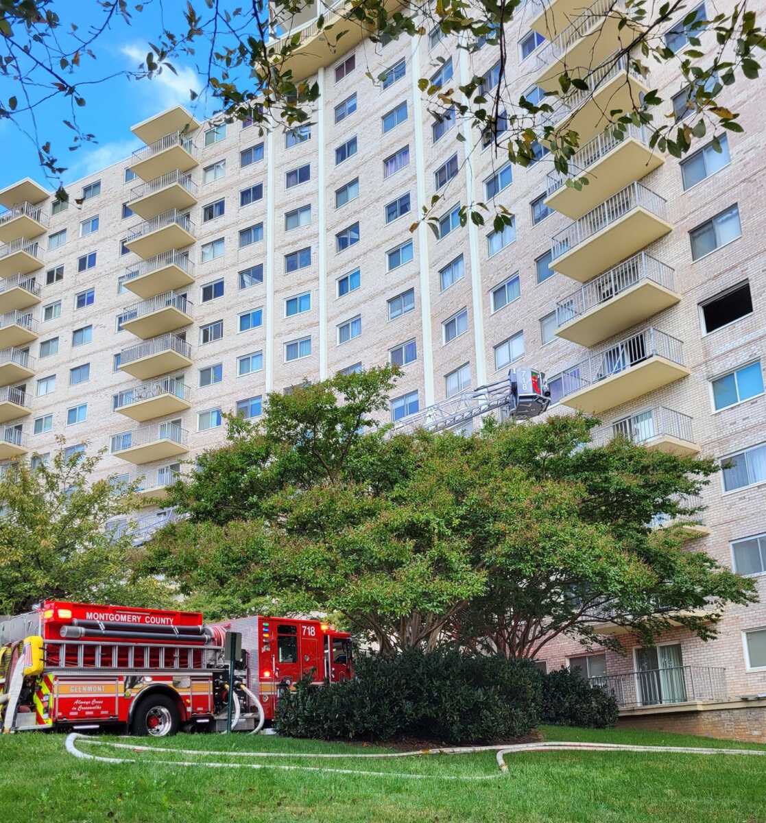 MCFRS Responds to 5th Floor Apartment Complex Fire on Sunday Afternoon ...
