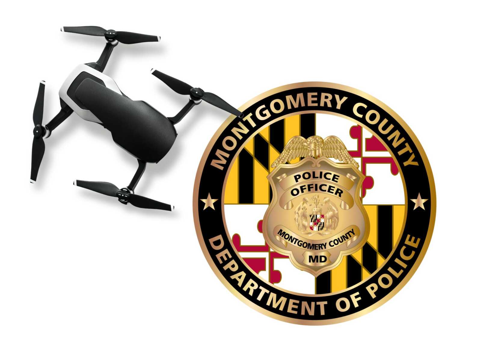MCPD Launches Drone as First Responder Pilot Program - The MoCo Show