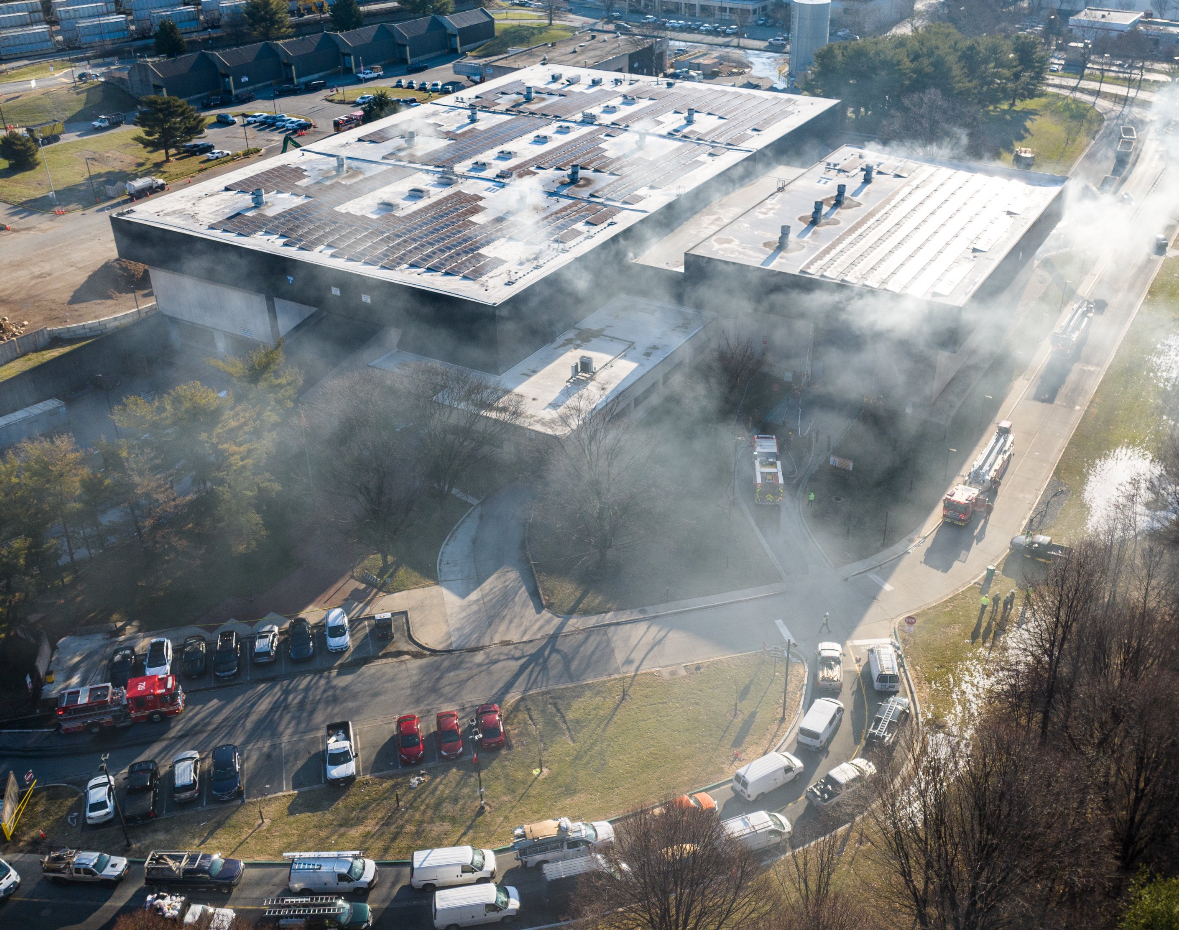 MCFRS Respond to Large Trash Fire at Shady Grove Transfer Station - The ...
