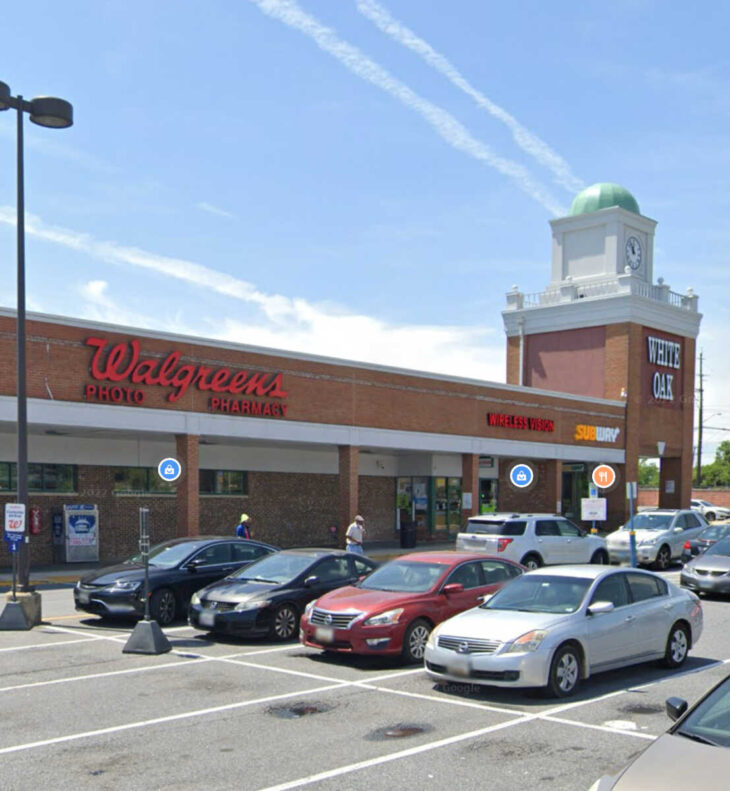 Walgreens Replacement Signs on at White Oak Shopping Center - The MoCo Show