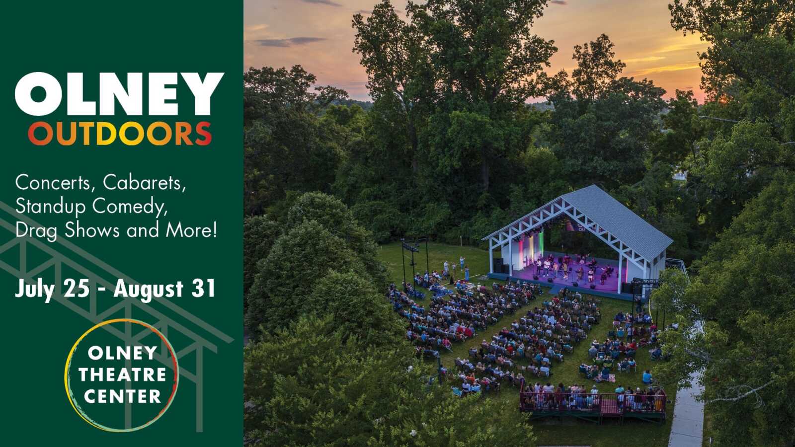 Olney Outdoors is Back: A Season of Concerts, Cabarets, Comedians, Drag ...