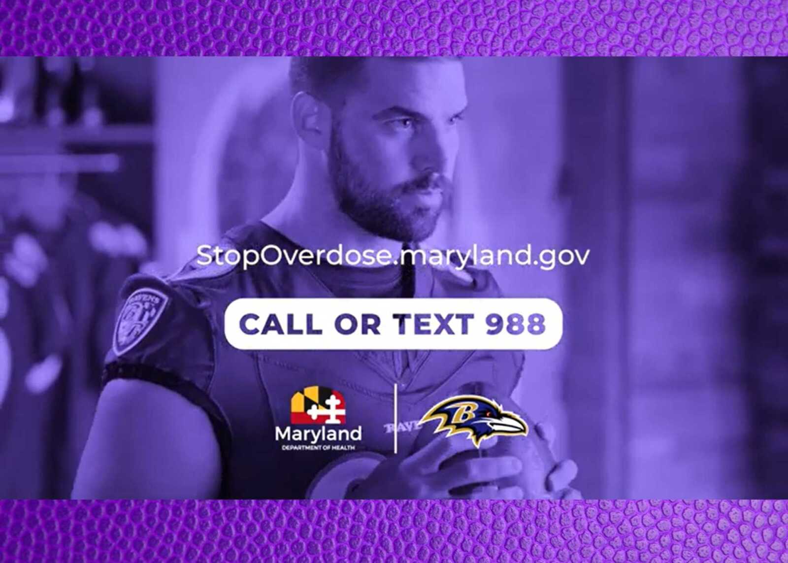 Maryland Teams With Baltimore Ravens for New Campaign Addressing Stigma ...