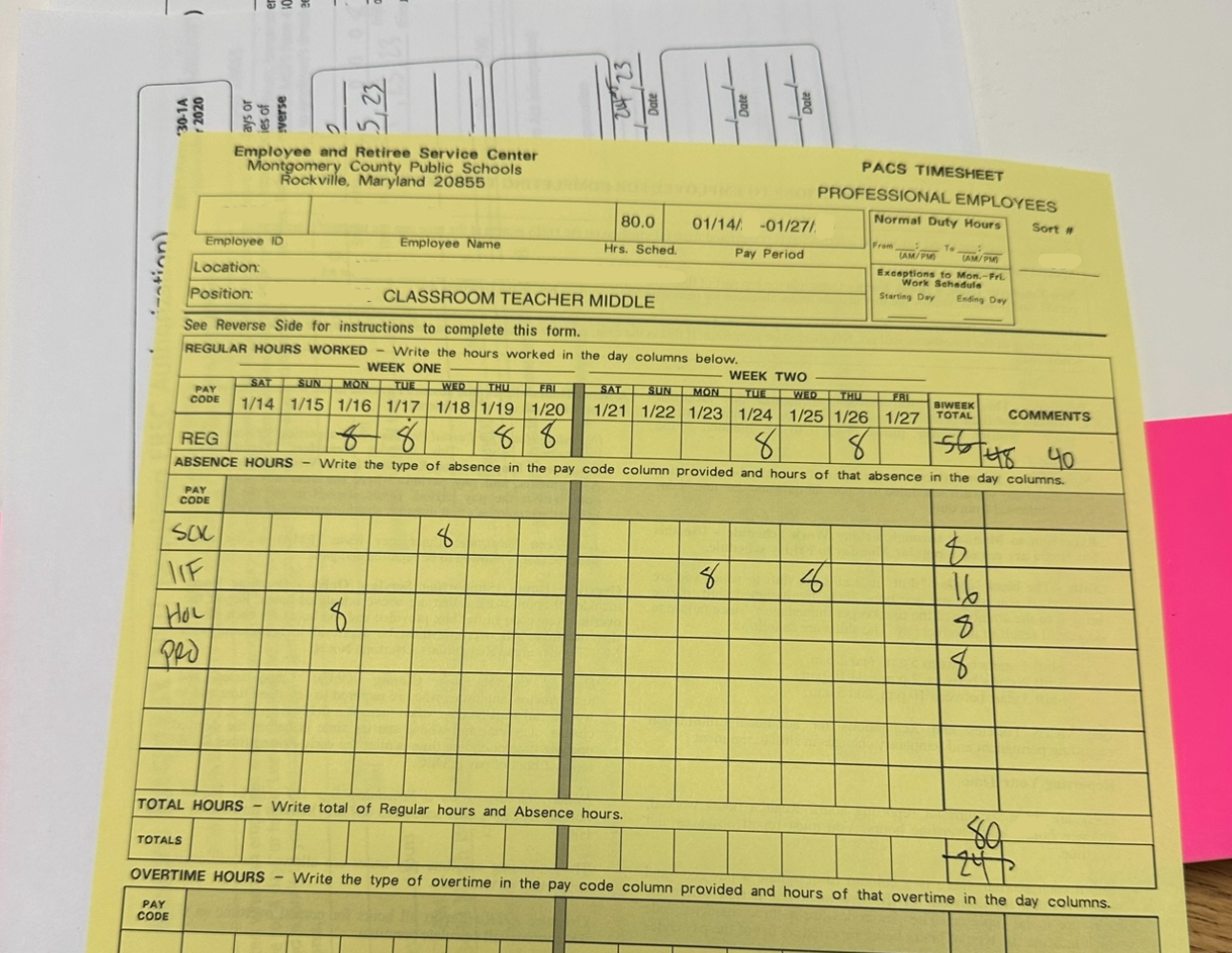 Online Time Sheets and Leave Requests To Start in December for MCPS ...