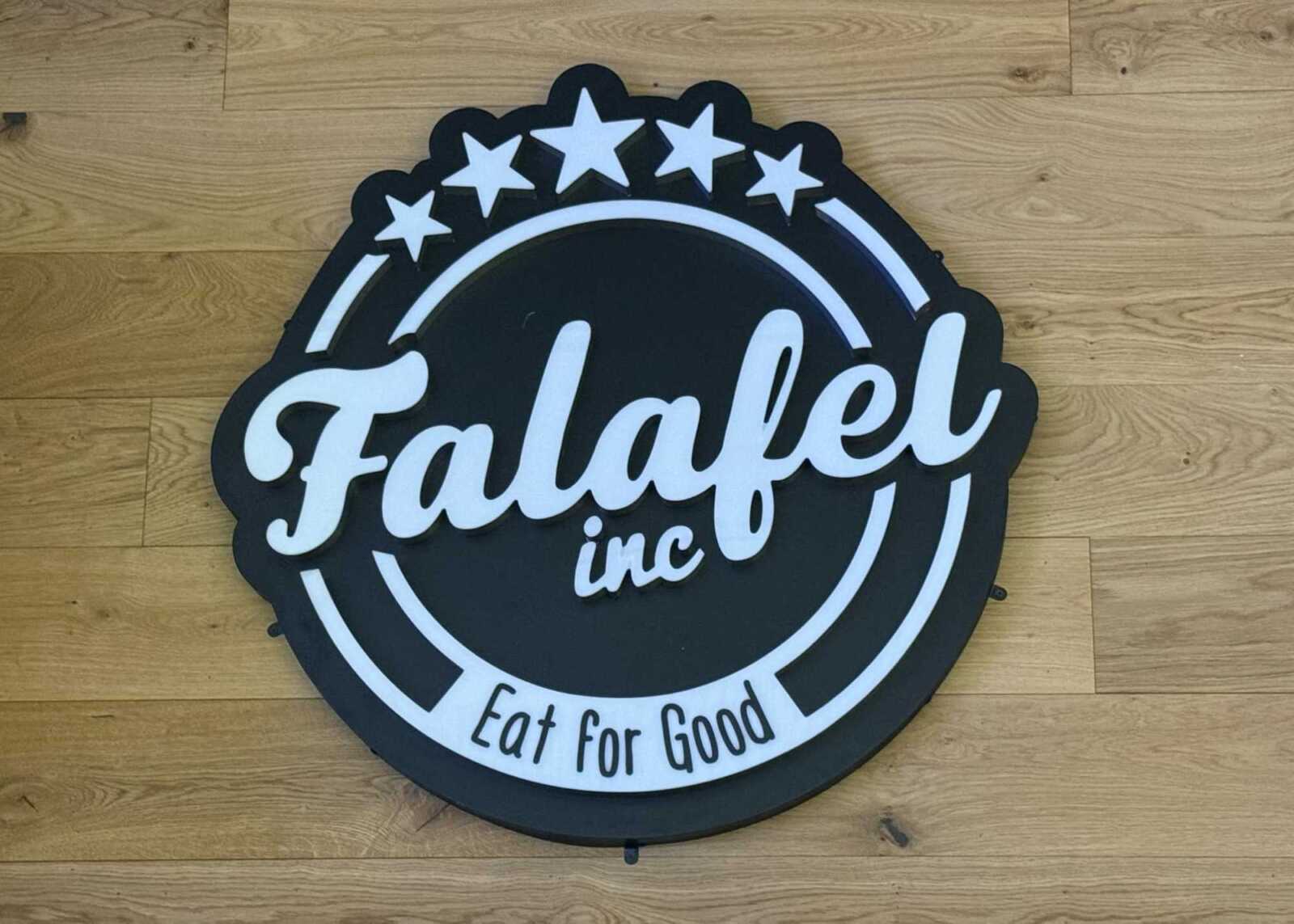 Signage Up at Maryland's First Falafel Inc - The MoCo Show