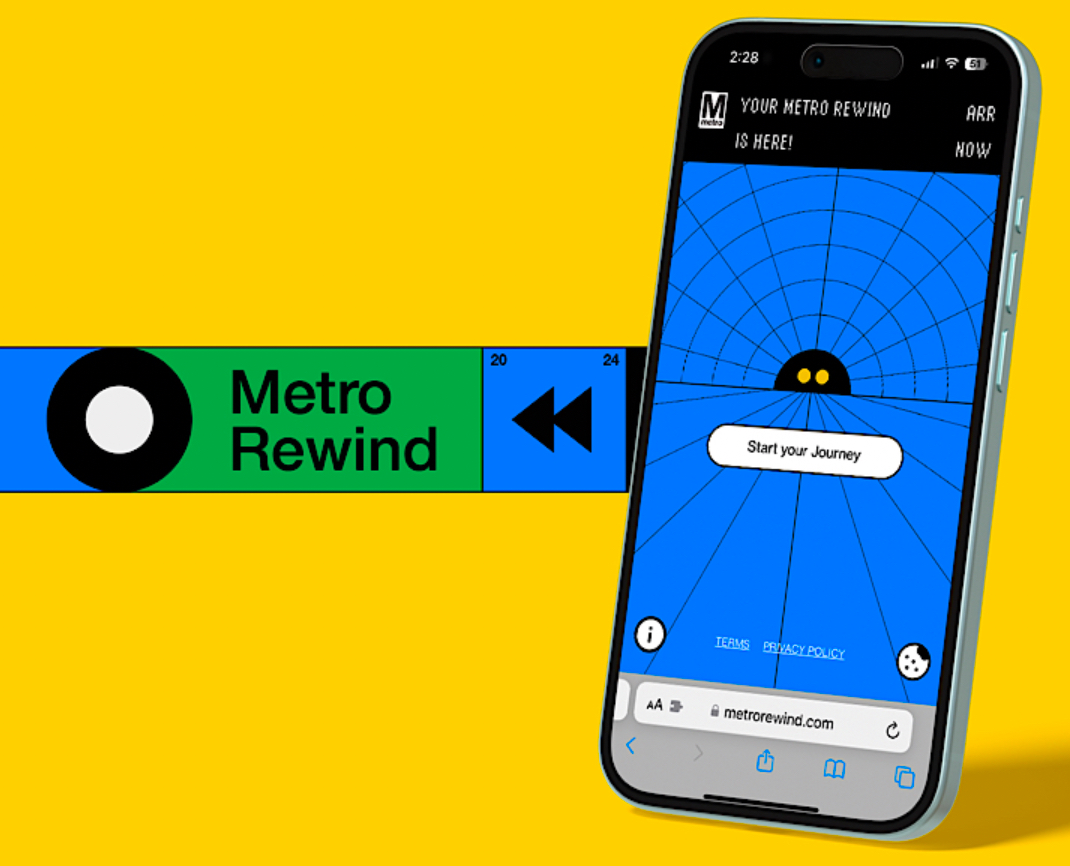 “Metro Rewind” Gives You Your Personalized Ridership Report for 2024 ...