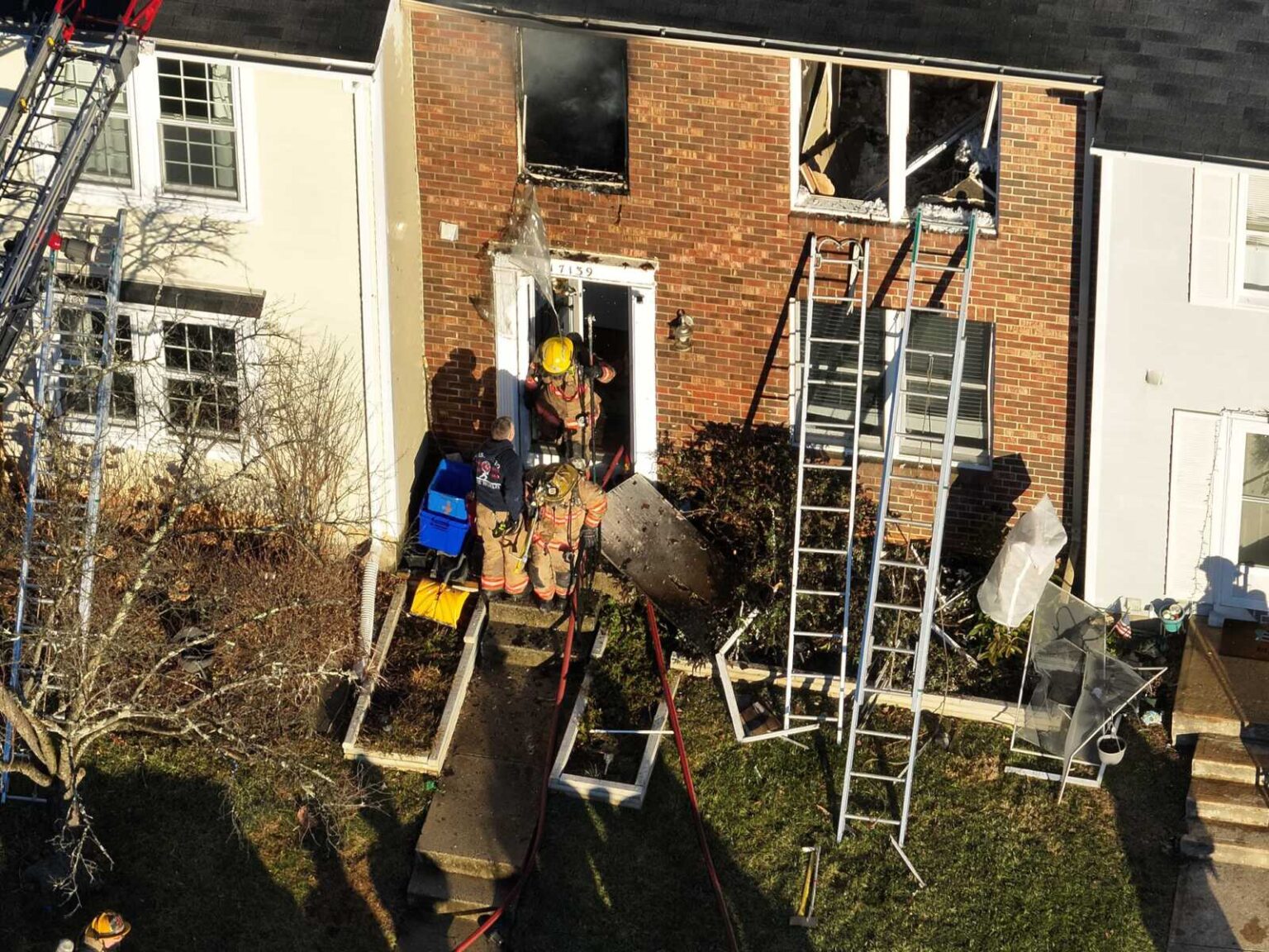 Townhouse Fire Causes $175K in Damage, One Person Displaced - The MoCo Show