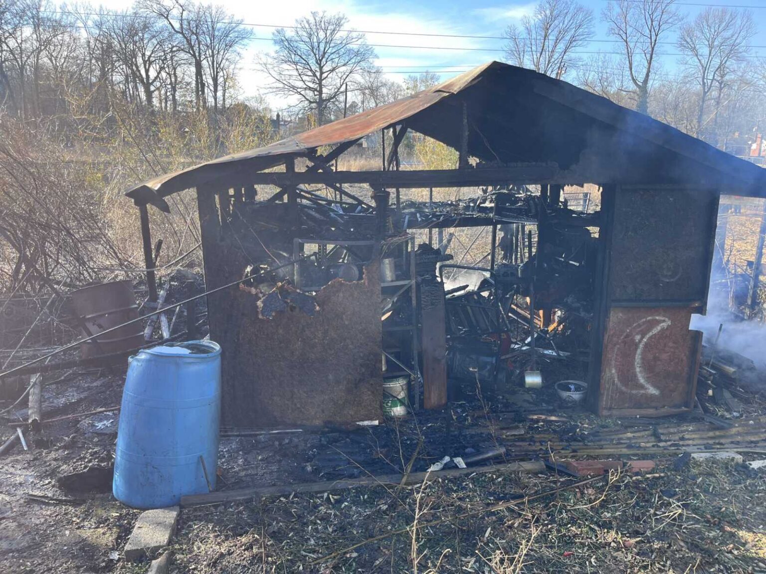 MCFRS Assists PGFD With Fire That Damaged Three Homes and Shed - The ...