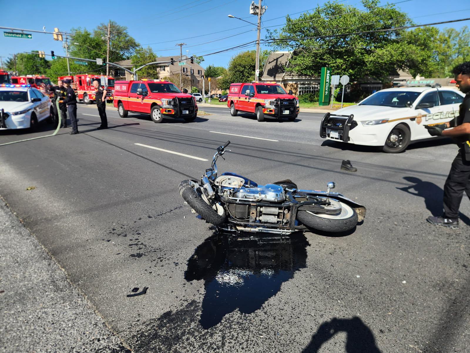Two Injured, One Extricated, Following Collision Involving Motorcycle ...