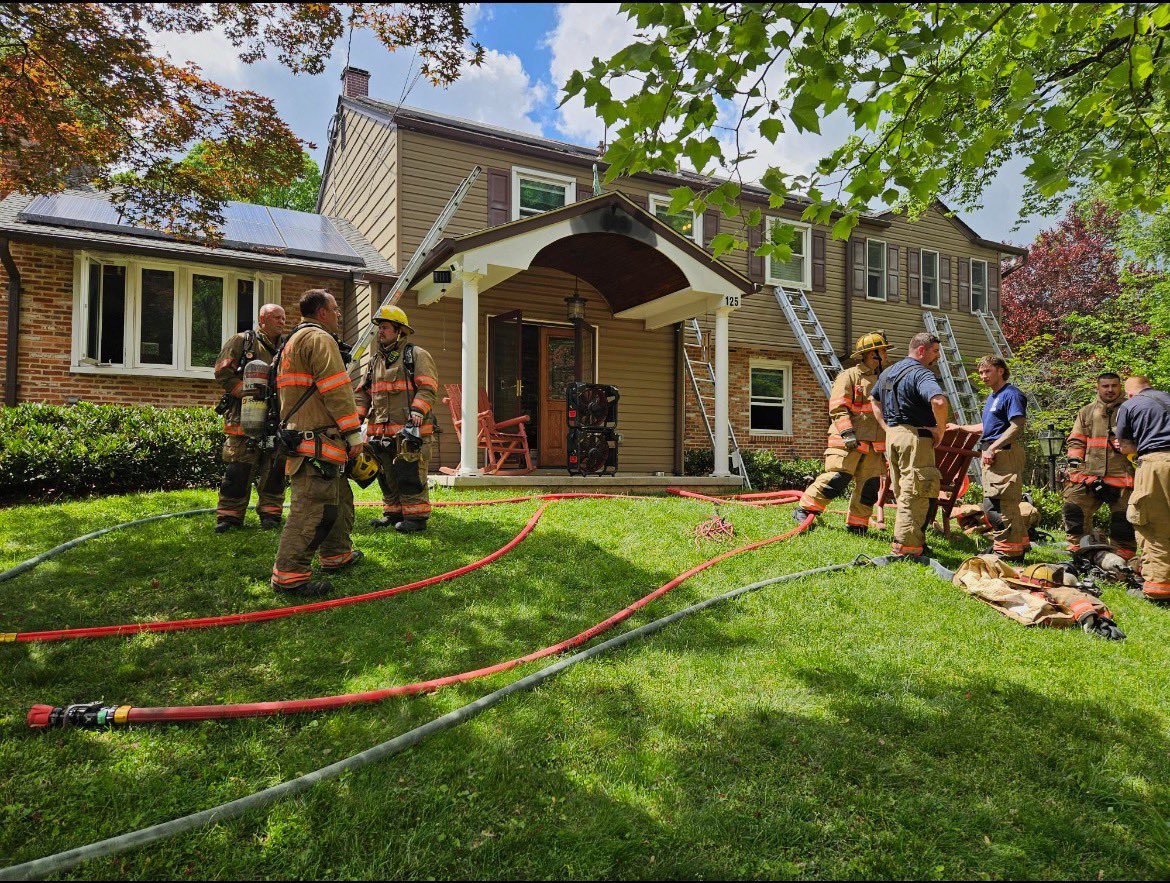 Firefighters Rescue Adult and Dog from House Fire - The MoCo Show
