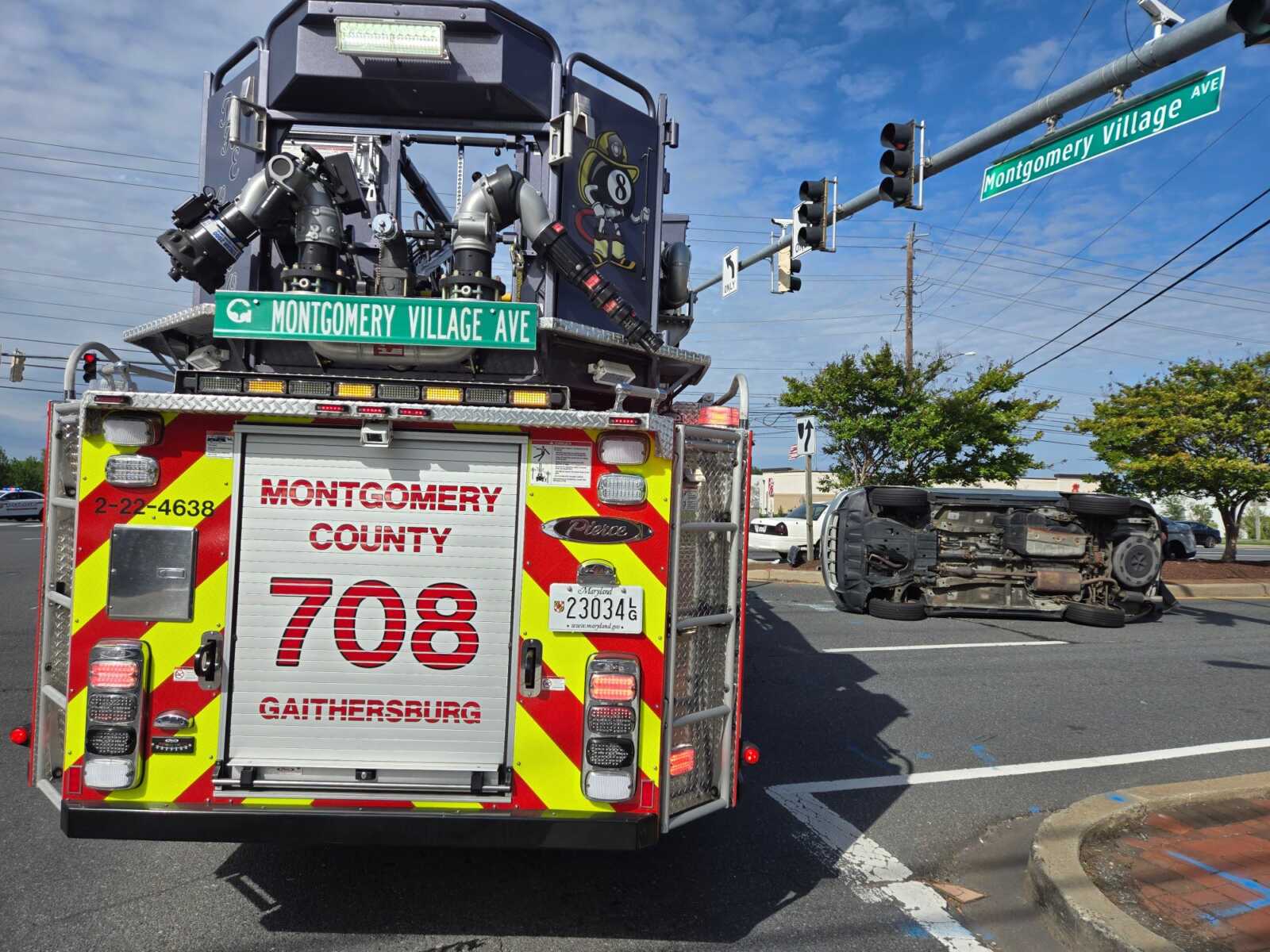 Vehicle Rollover Sends One to Hospital - The MoCo Show