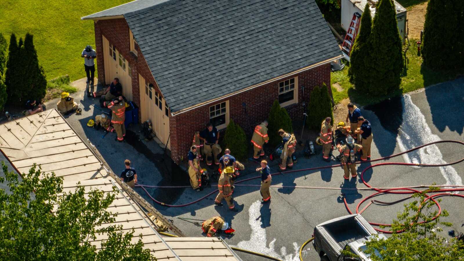 75 Firefighters Battle Basement Fire Amid Extreme Heat - The MoCo Show