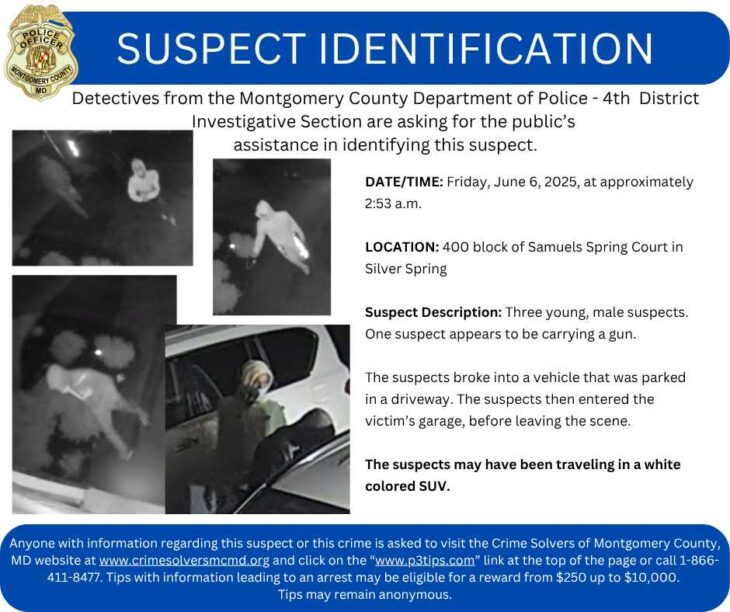 Police Seek Help Identifying Suspects in Vehicle and Garage Break-In ...