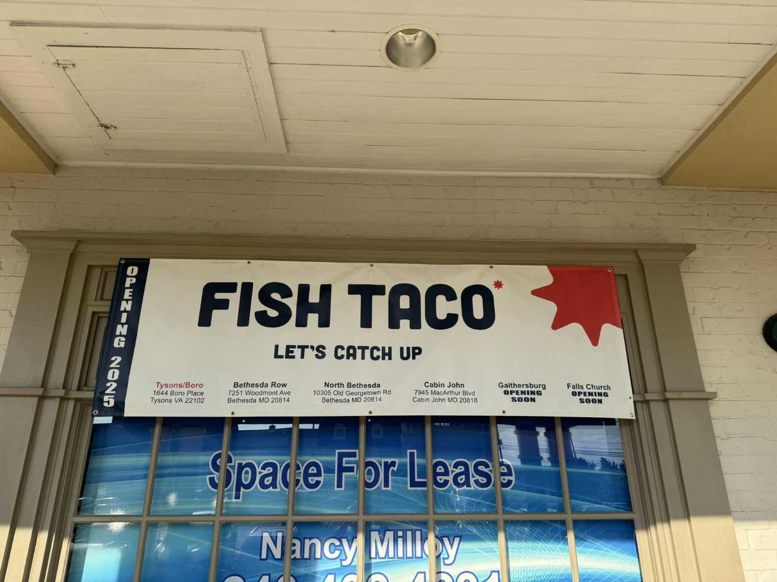 Signage Up for Fish Taco’s Newest Location - The MoCo Show
