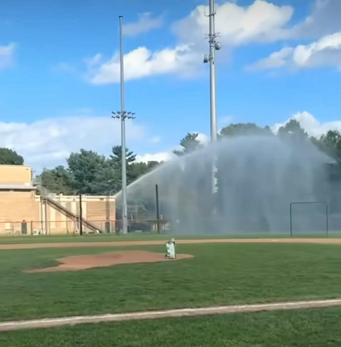 MCFRS Issues Clarification and Apology After Baseball Field Flooding ...