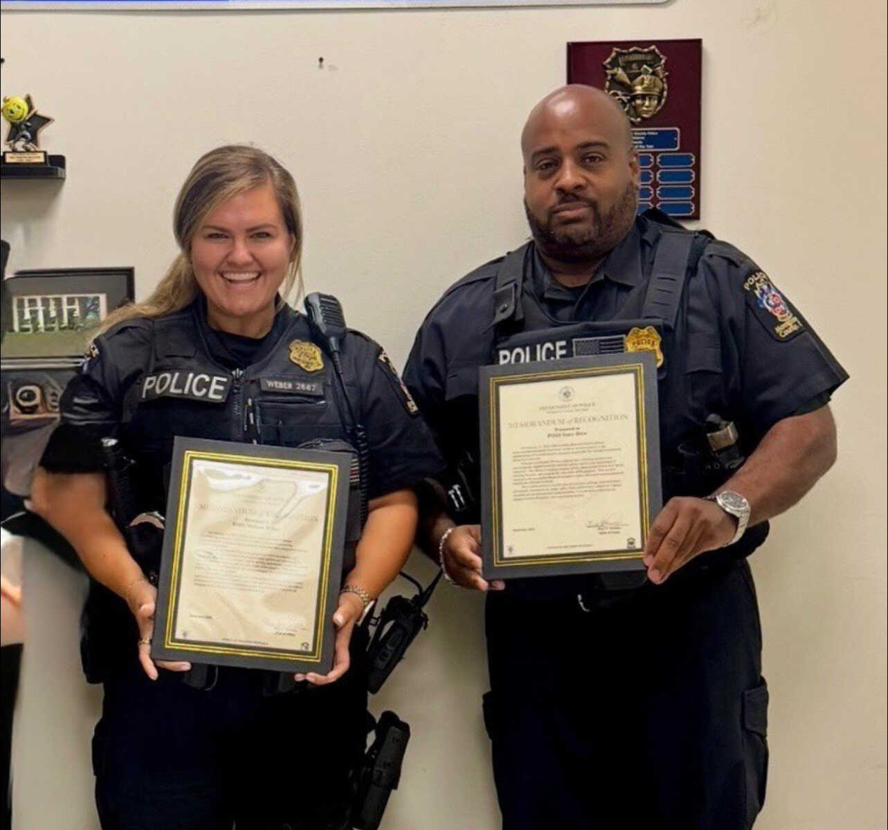 Montgomery County Officers Commended for Successful Apprehension of ...