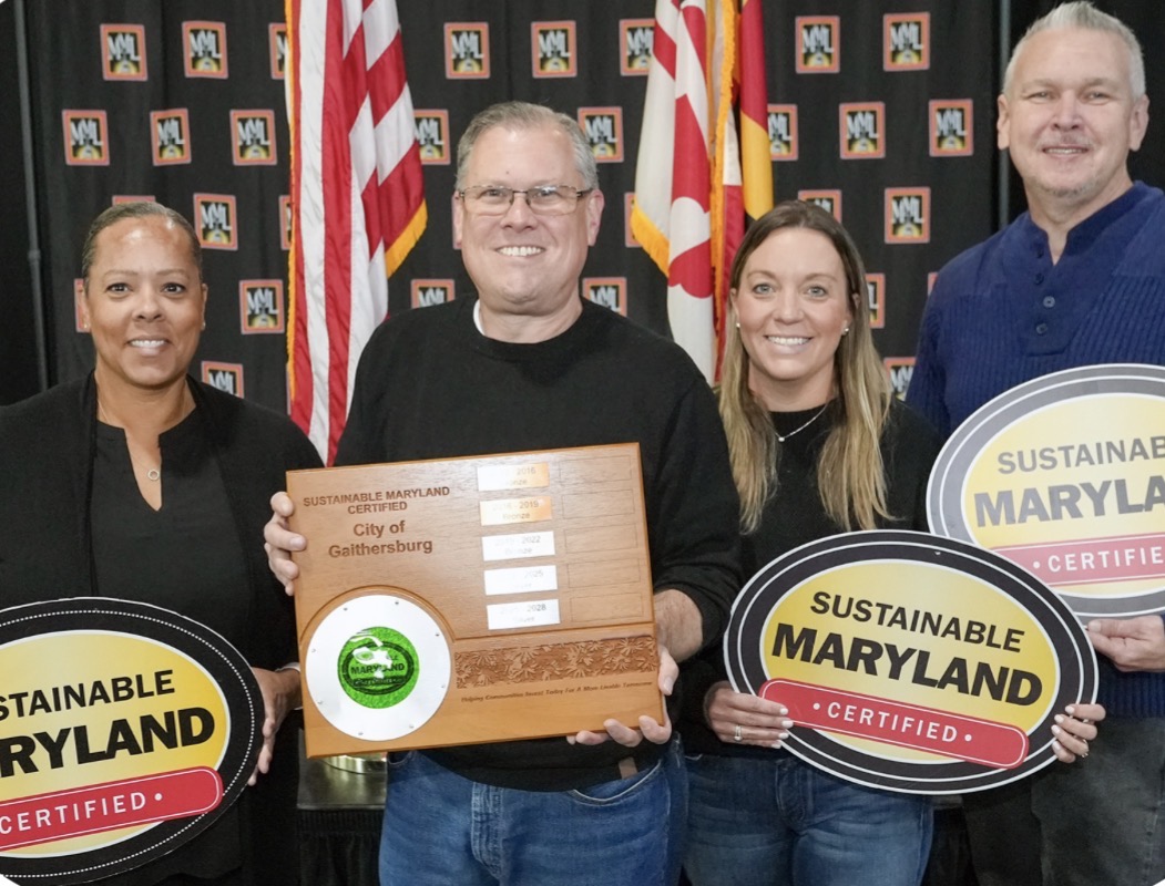 Gaithersburg Named 2025 Sustainability Champion - The MoCo Show