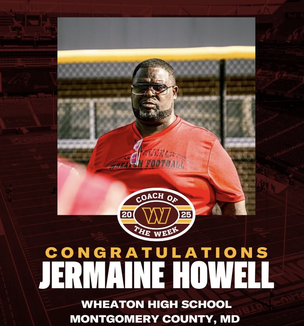 Wheaton High School’s Jermaine Howell Named Washington Commanders Coach ...