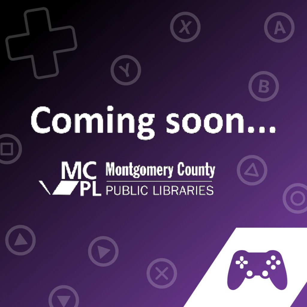 Montgomery County Libraries to Launch Video Game Rentals for Xbox ...