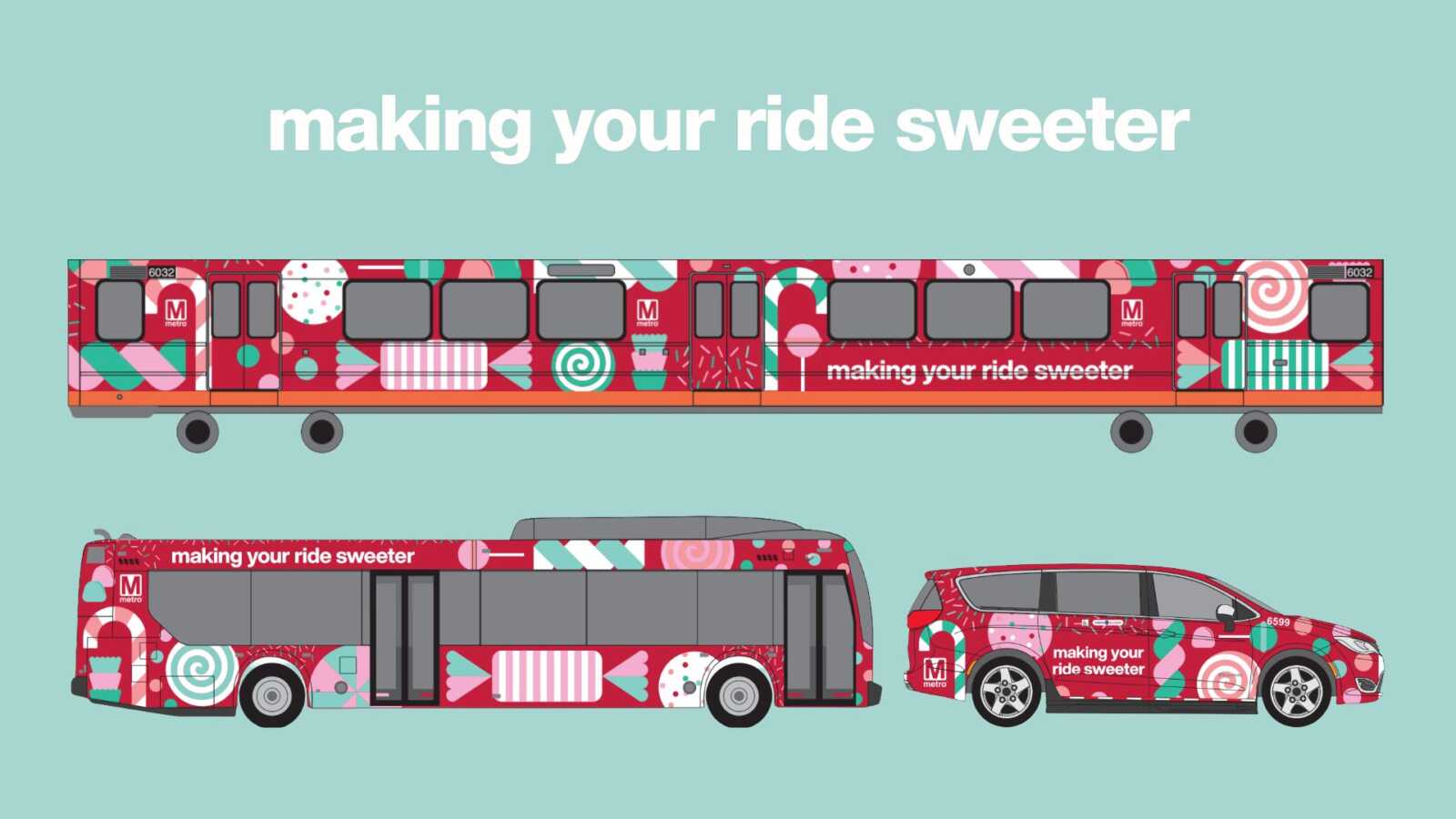 Metro Rolls Out Holiday-Wrapped Trains and Buses Across the Region ...