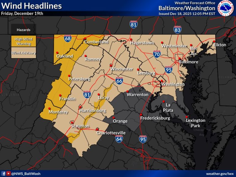 Wind Advisory Issued as Strong Cold Front Brings Gusts Up to 55 MPH ...