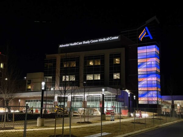 Shady Grove’s New Horizon Tower Begins to Shine - The MoCo Show