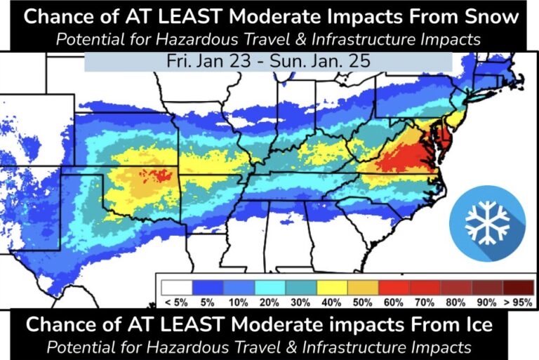 NWS: Heavy Snow and Hazardous Cold Increasingly Likely in Maryland and ...