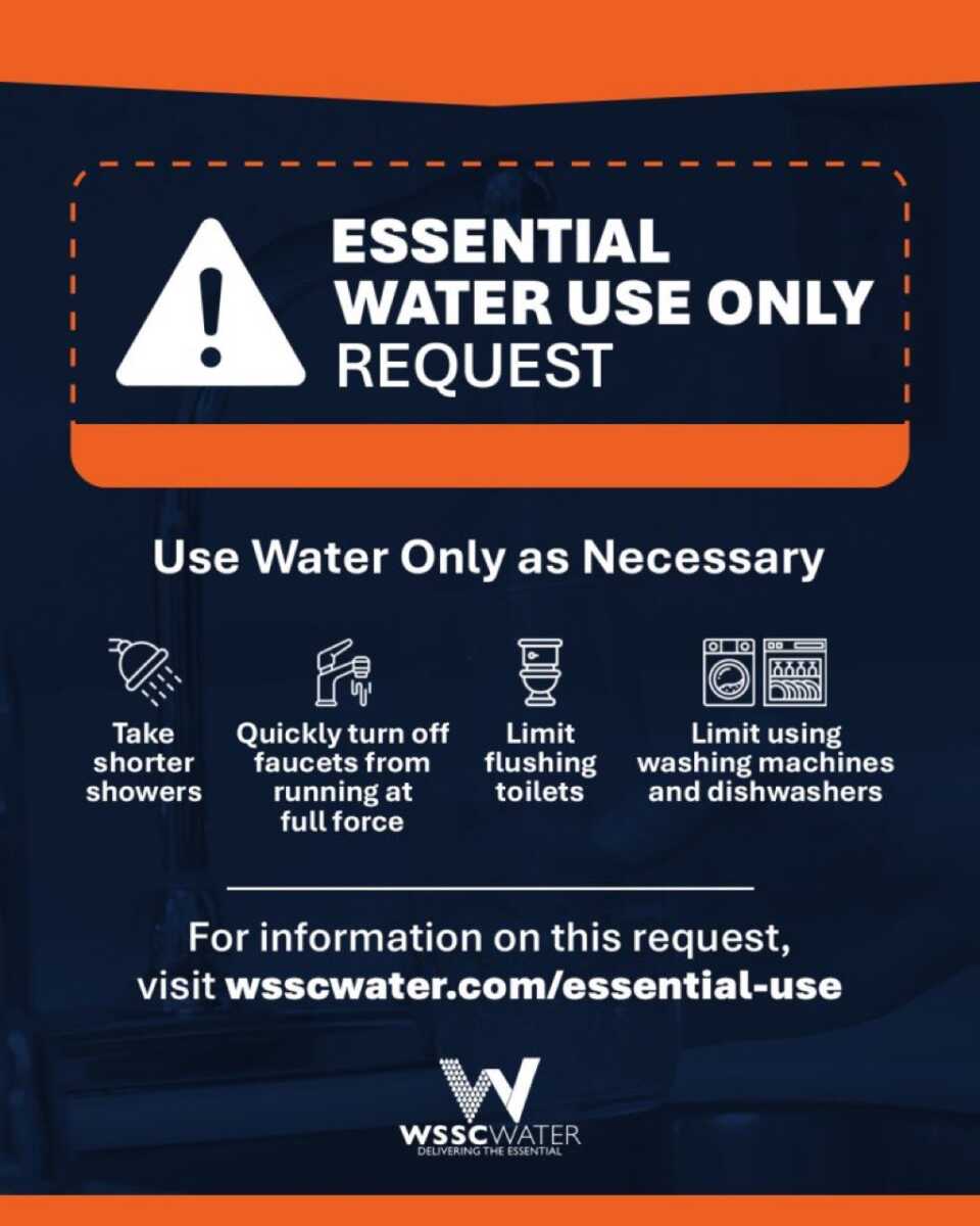 WSSC Continues to Urge Customers to Limit Water Use - The MoCo Show