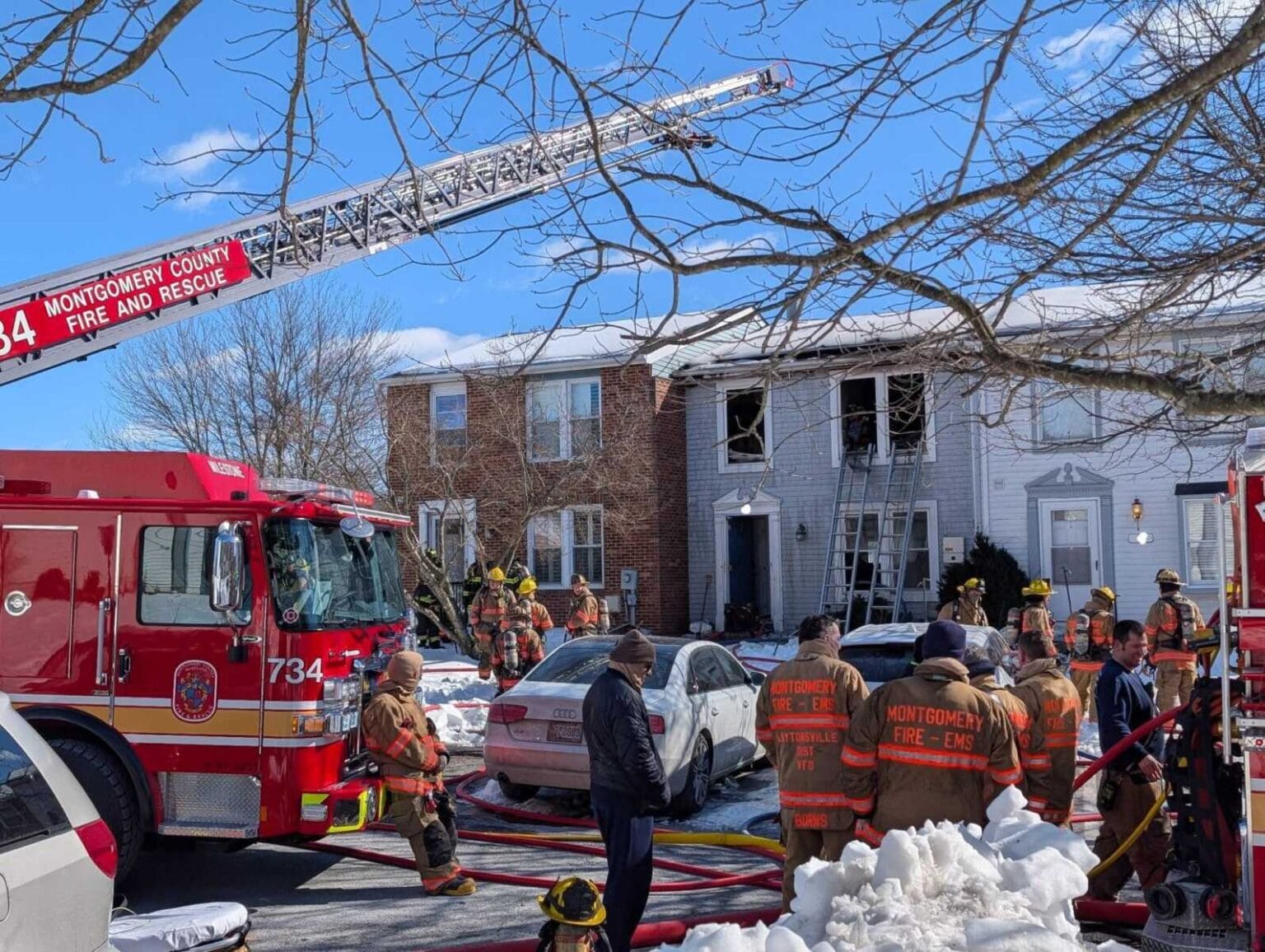 Community Rallies to Support Family After House Fire - The MoCo Show