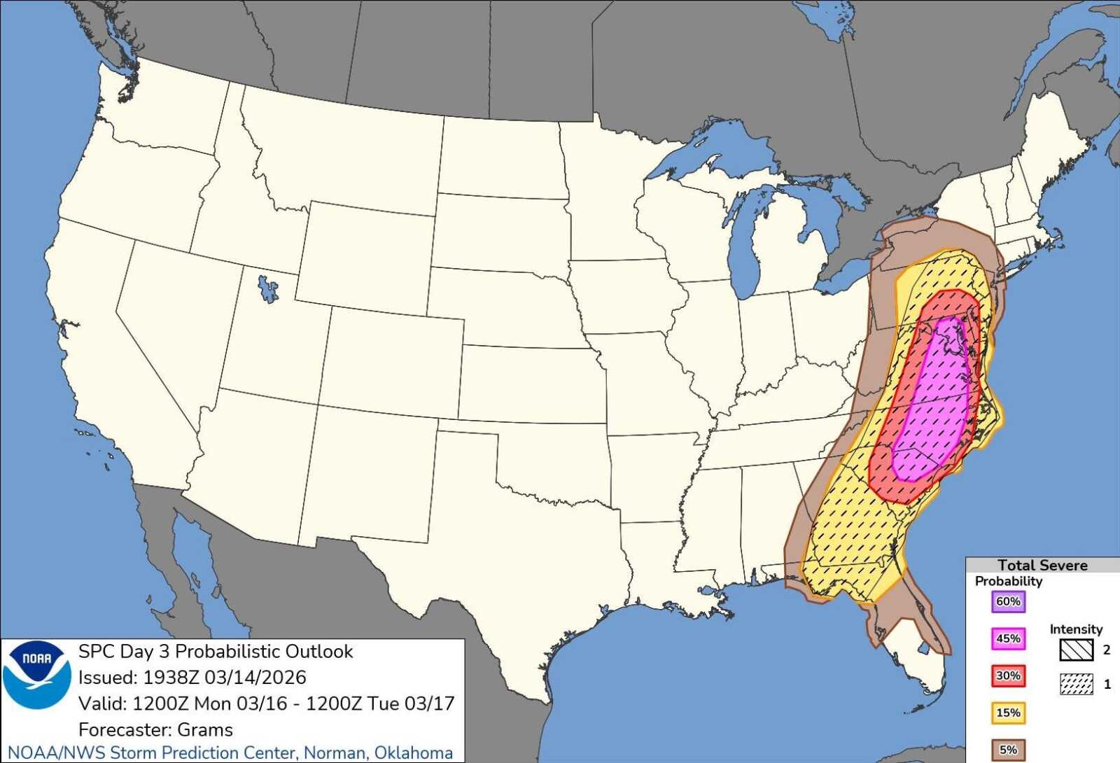 National Weather Service Monitoring Rare Moderate Risk Upgrade for ...