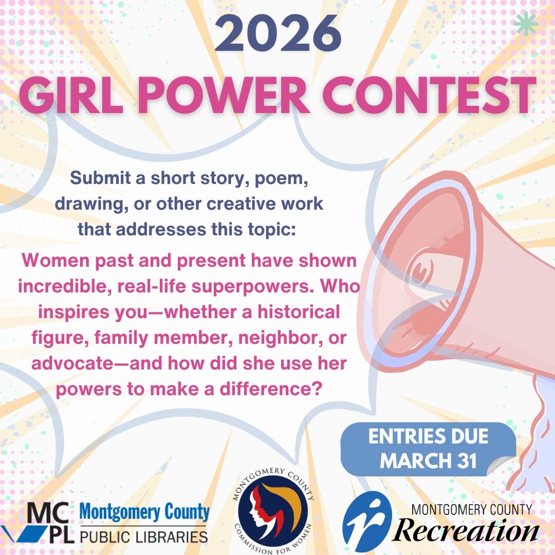 Montgomery County Launches Ninth Annual Girl Power Contest for Women’s ...