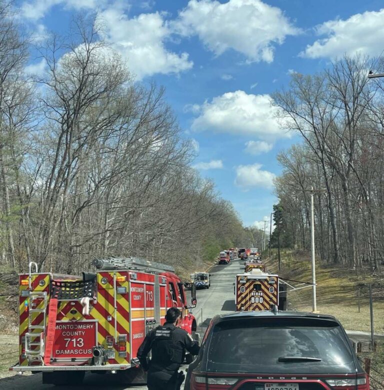 Firefighters Battle Large Brush Fire at FDA White Oak Campus - The MoCo ...