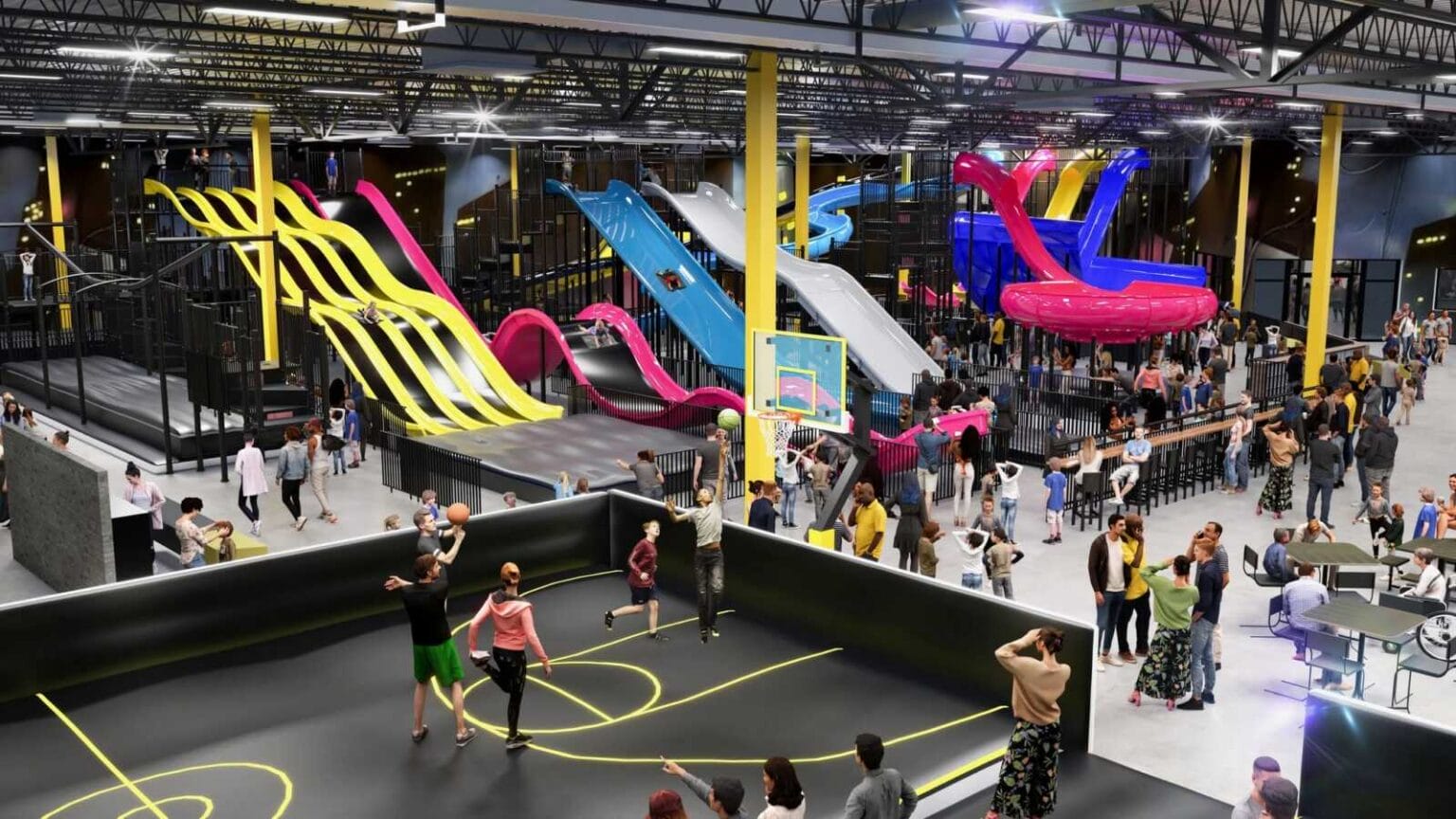 DMV’s First Waterless Indoor Slide Park Opens This Weekend - The MoCo Show
