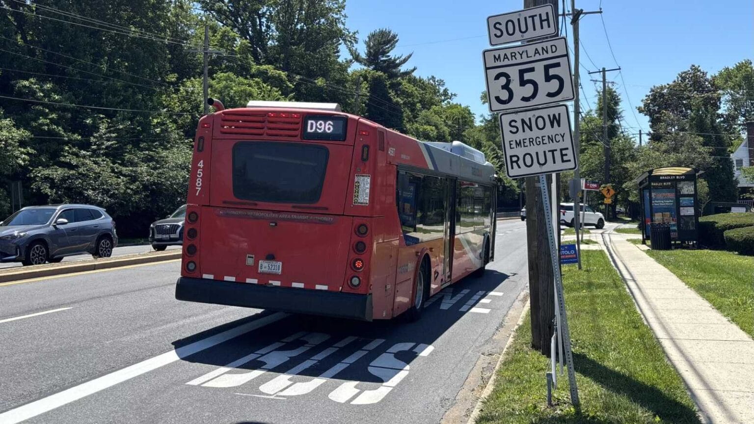 Temporary Bus-Only Lanes Coming To MD 355 During Summer Red Line ...
