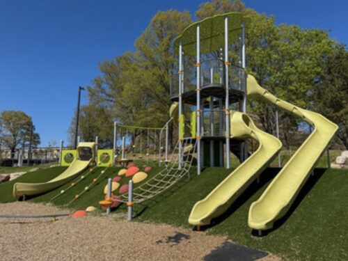 Rock Spring Park Opens With Playgrounds, Fitness Equipment, And ...